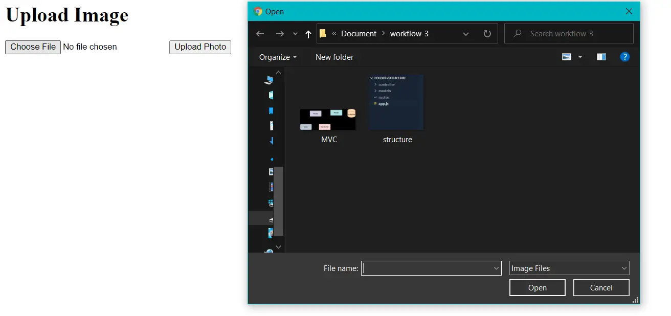 Image Uploading To Mongodb In Nodejs Using Multer Codedec