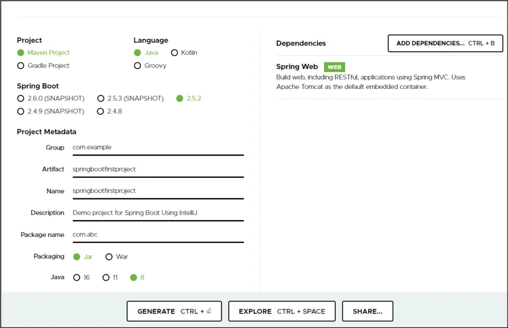How To Create Spring Boot Project In Intellij Idea Codedec